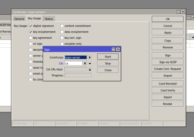 How to configure the OpenVPN server on the MikroTik router – D4D Blog