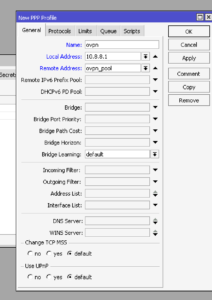 How to configure the OpenVPN server on the MikroTik router – D4D Blog
